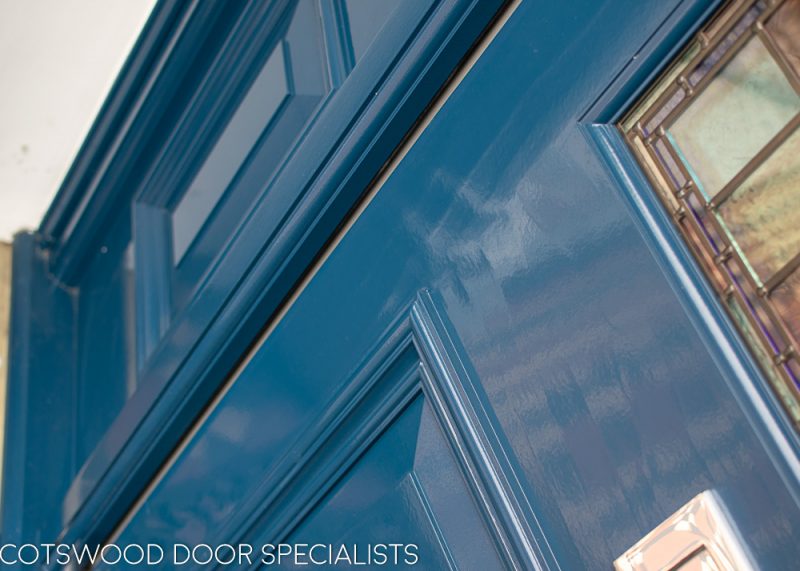 Extra wide entrance door and frame