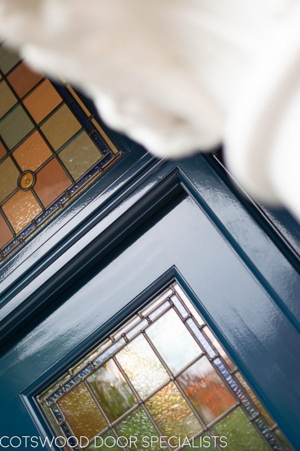 Extra wide entrance door and frame