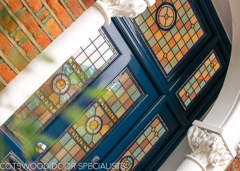 Extra wide entrance door and frame