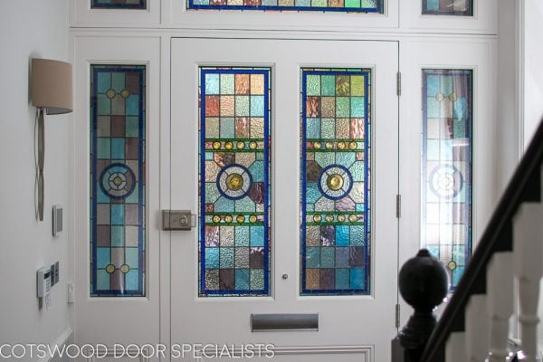 Extra wide entrance door and frame