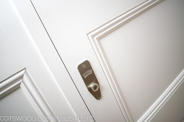 Extra wide entrance door and frame