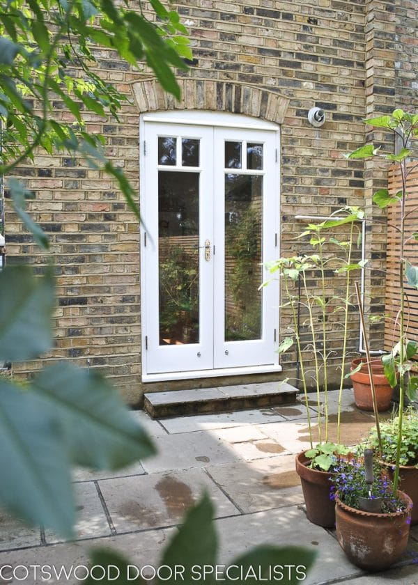 Victorian back door pair and new frame - Cotswood Doors London