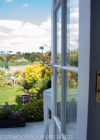 1920s Bay window and door - Cotswood Doors London