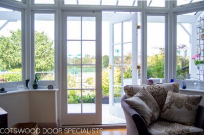 1920s Bay window and door - Cotswood Doors London