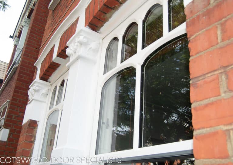 Edwardian sash window - Cotswood Doors London