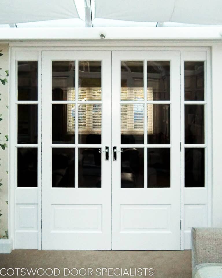 Georgian style room divider - Cotswood Doors London