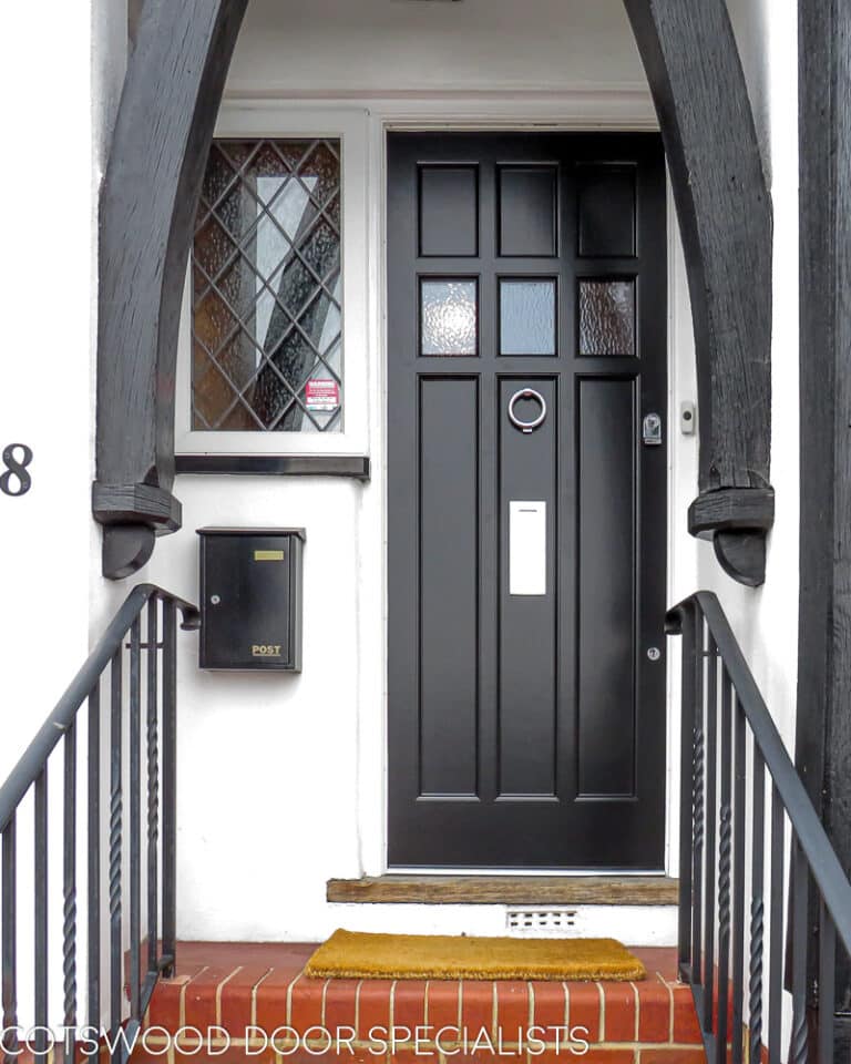 Mock Tudor 1920s door - Cotswood Doors London