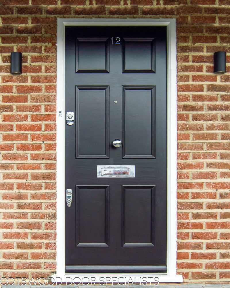 Classic Georgian front door - Cotswood Doors London