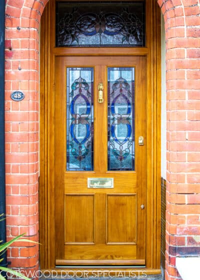 Natural Victorian Door - Cotswood Doors London