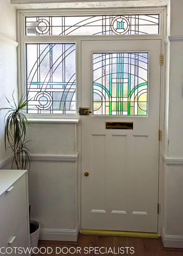 Art Deco front entrance - Cotswood Doors London
