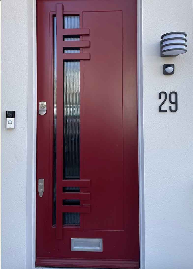 Stained glass Edwardian internal doors - Cotswood Doors London