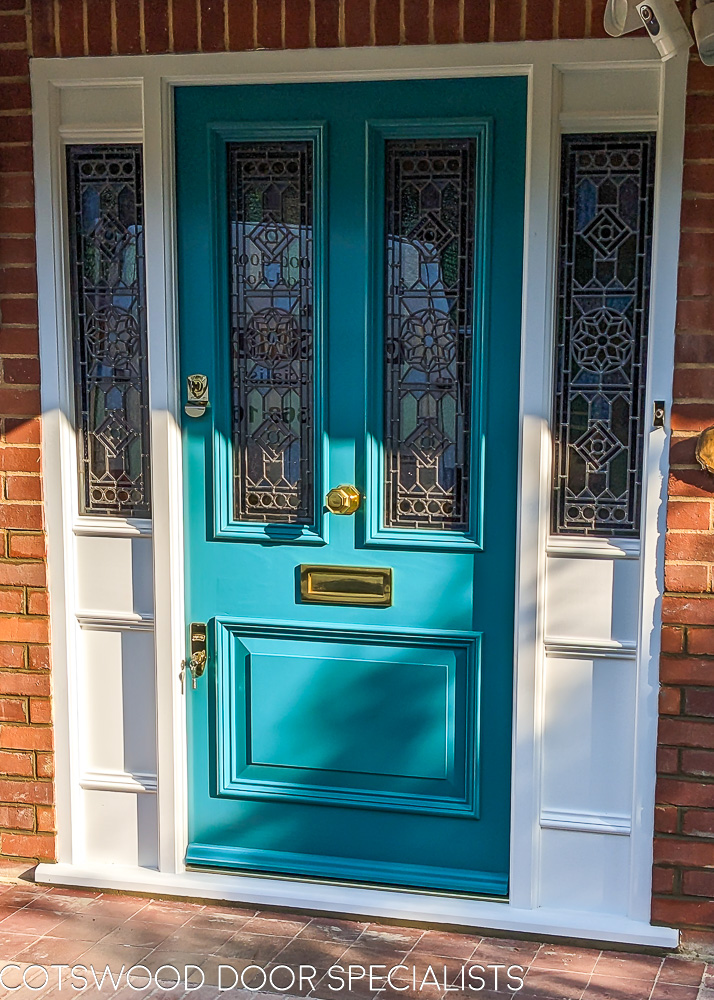 Glazed Victorian front door - Cotswood Doors London