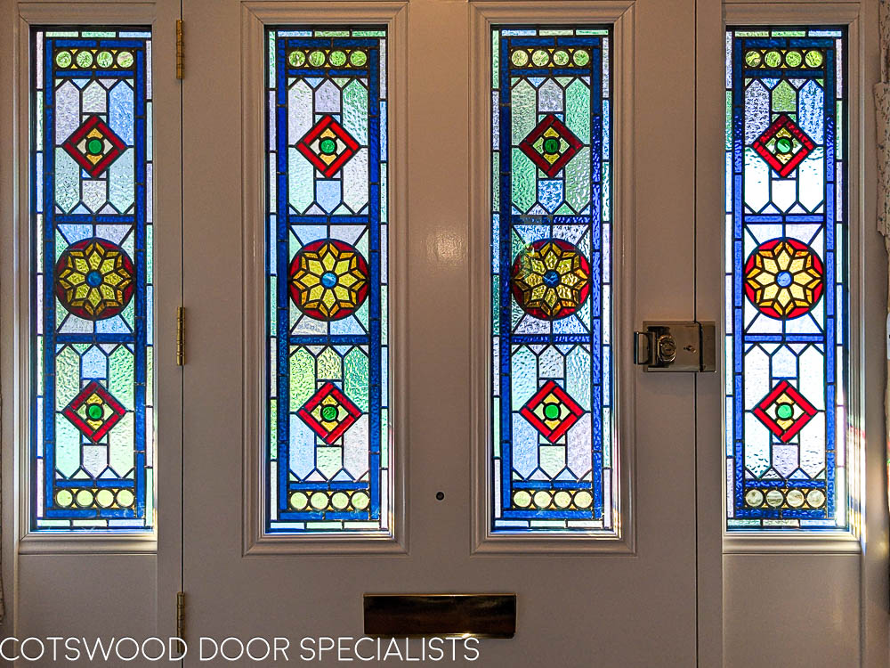 Glazed Victorian front door - Cotswood Doors London